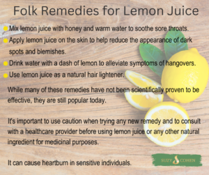 Unlock the Power of Lemon Juice: 11 Ways it Improves Digestion ...